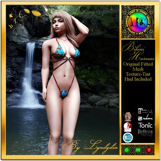 Second Life Marketplace Bikini Harness